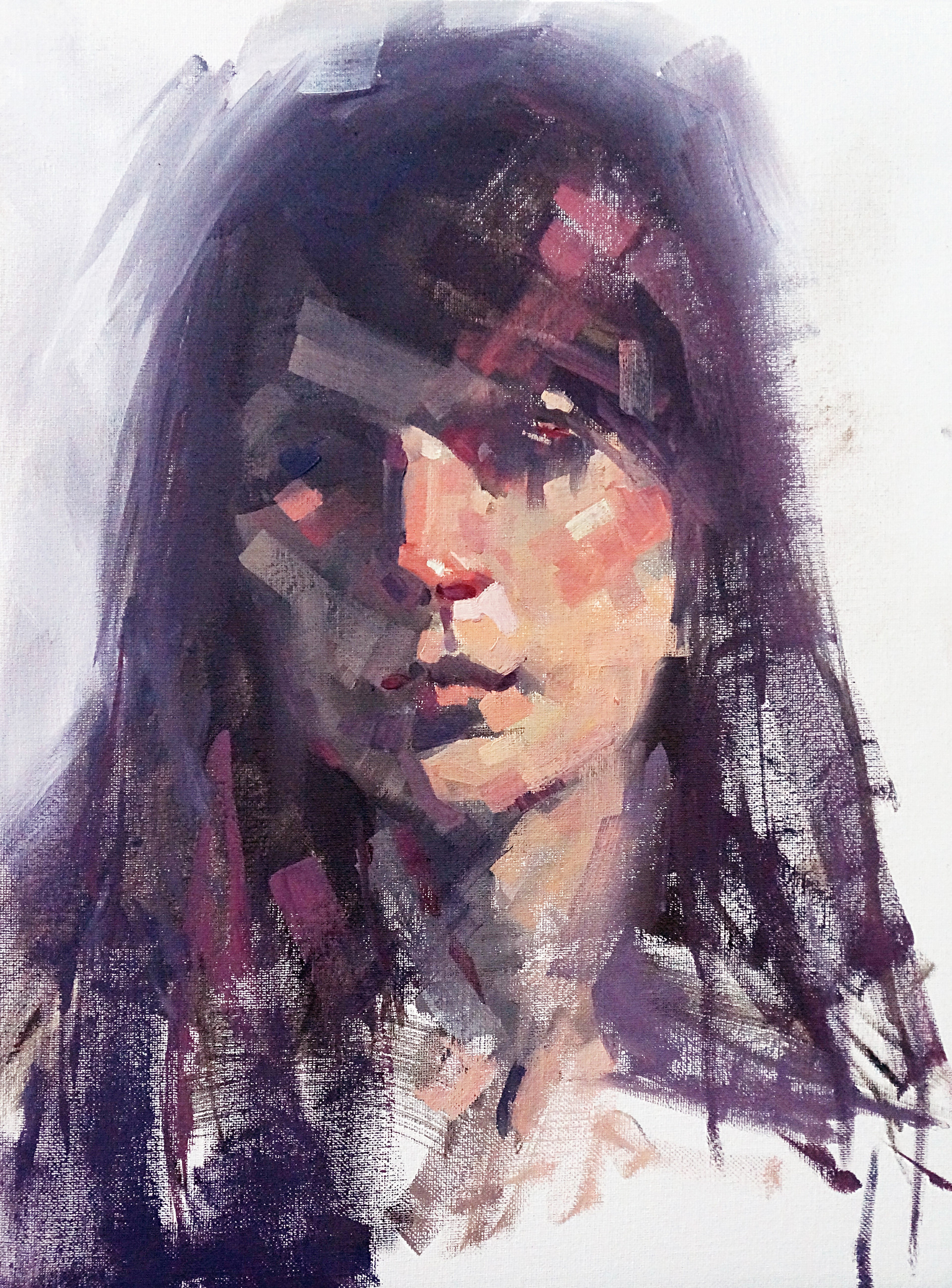 ArtStation - "Whitney Head Study"