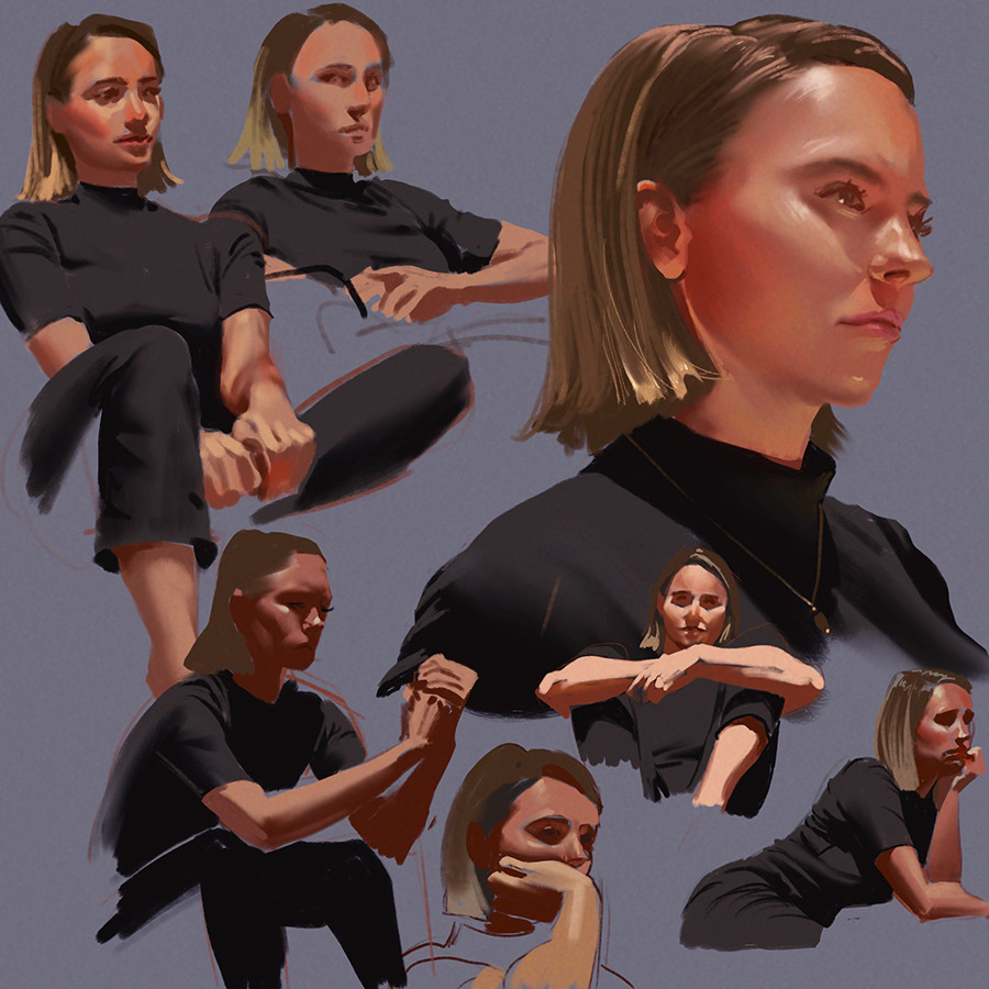 ArtStation - Portrait Studies