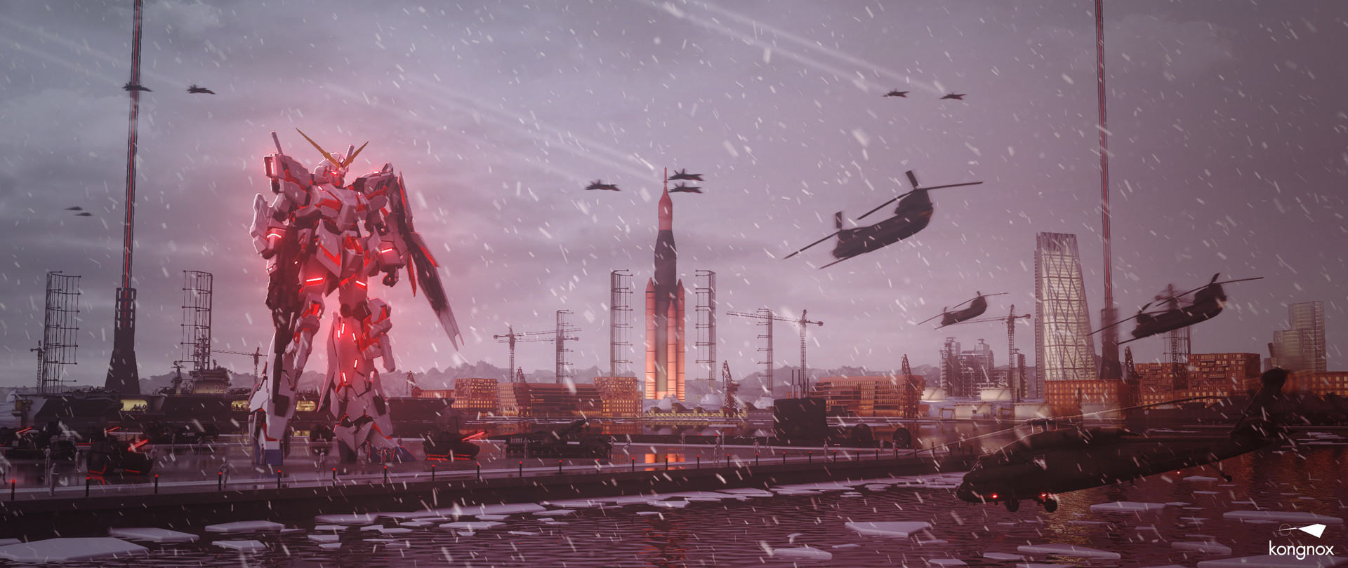 ArtStation - Gundam Fan Arts