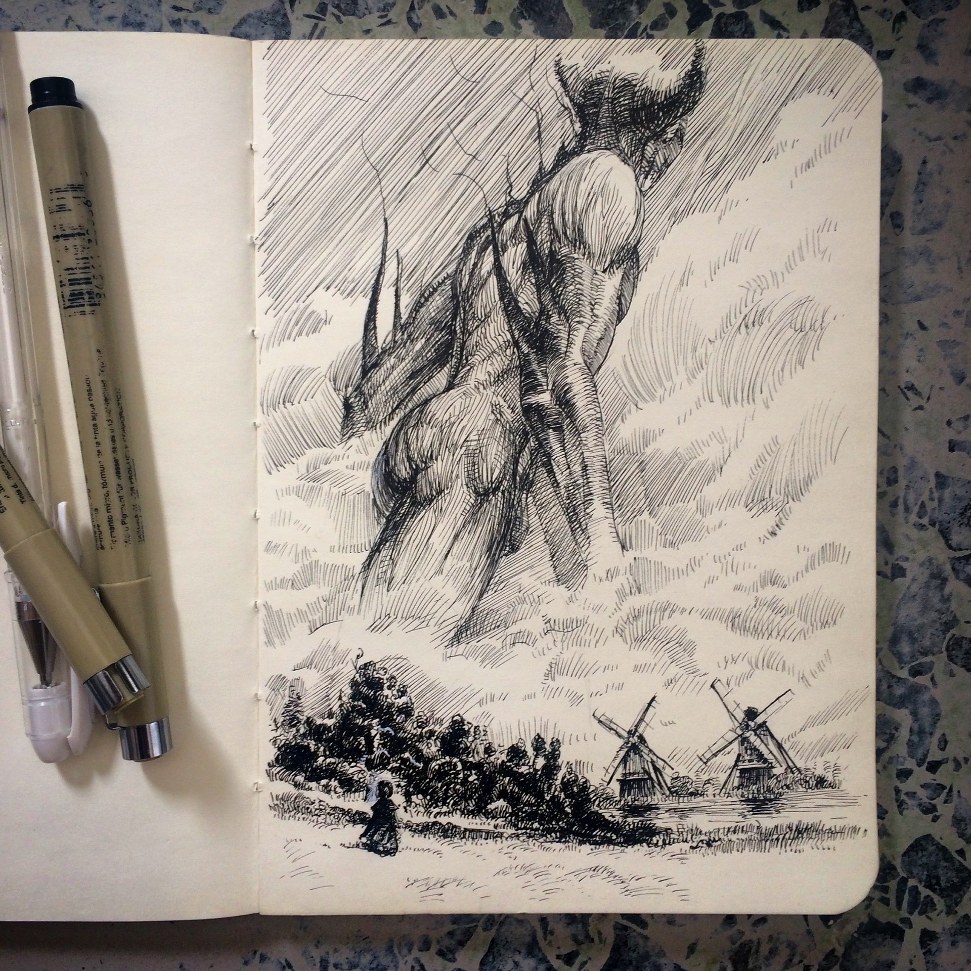 ArtStation - Ink Sketch #6