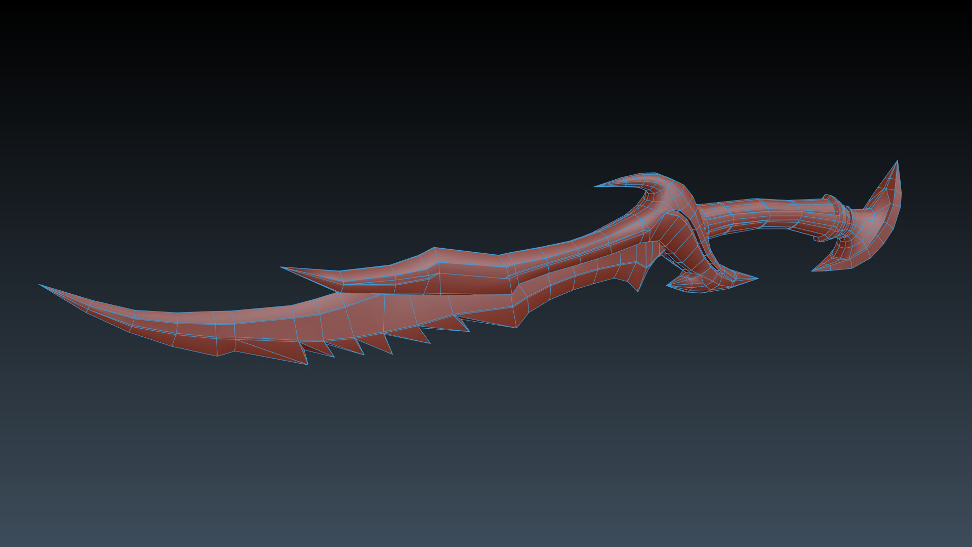 daedric sword template