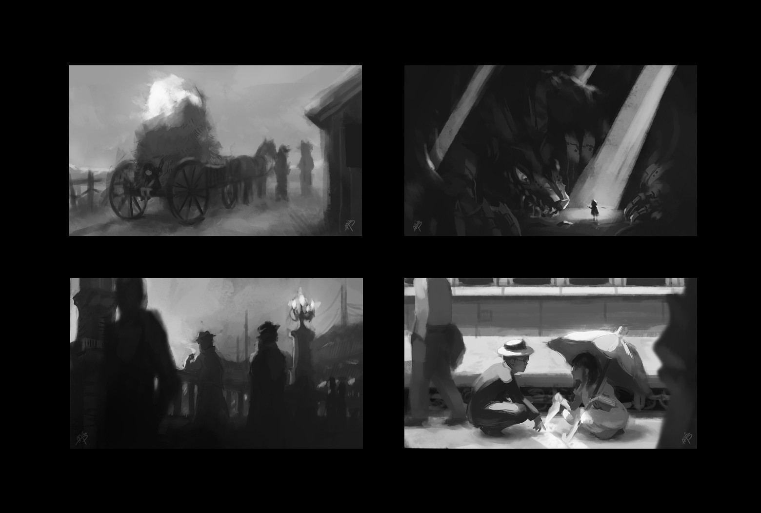 ArtStation - Four Scenes