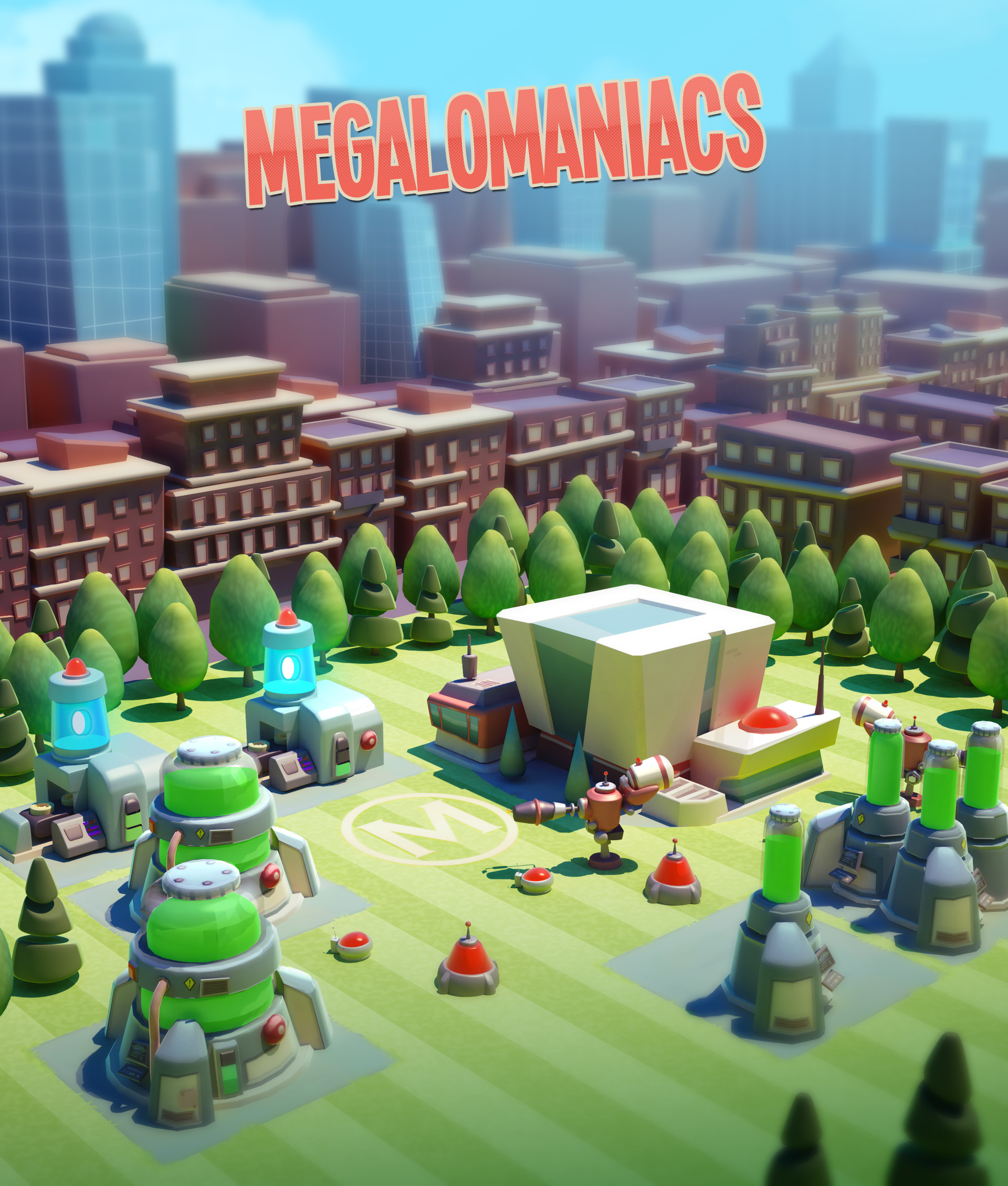 ArtStation - Megalomaniacs - Visual development