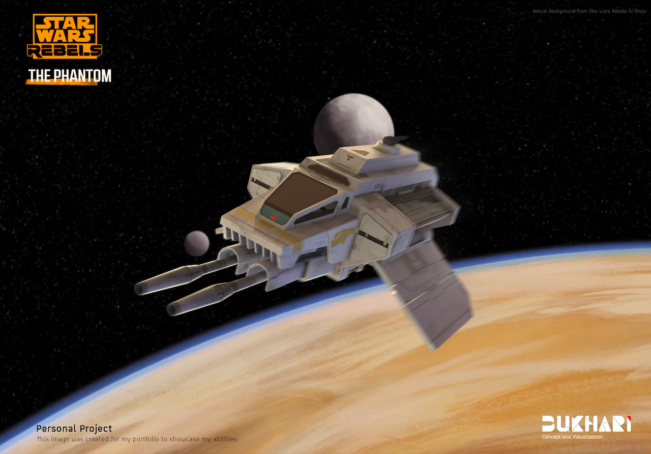 ArtStation - The Phantom, Star Wars Rebels