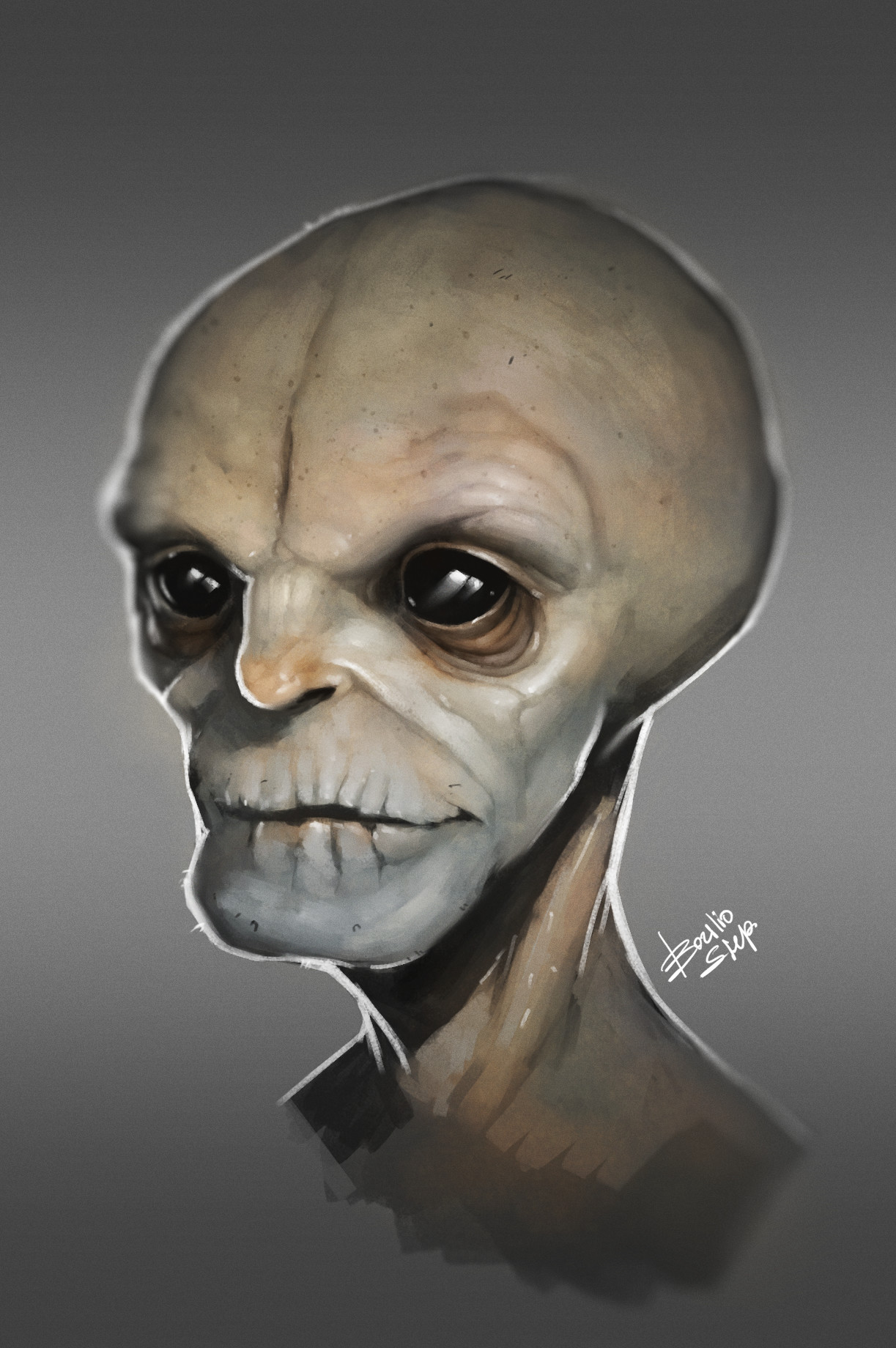 ArtStation - Alien Head Concept
