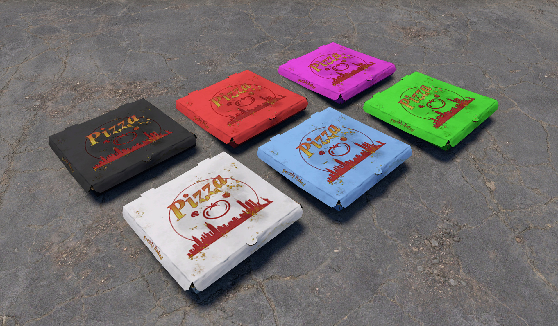 Jean-François Labbé - Greasy Pizza box