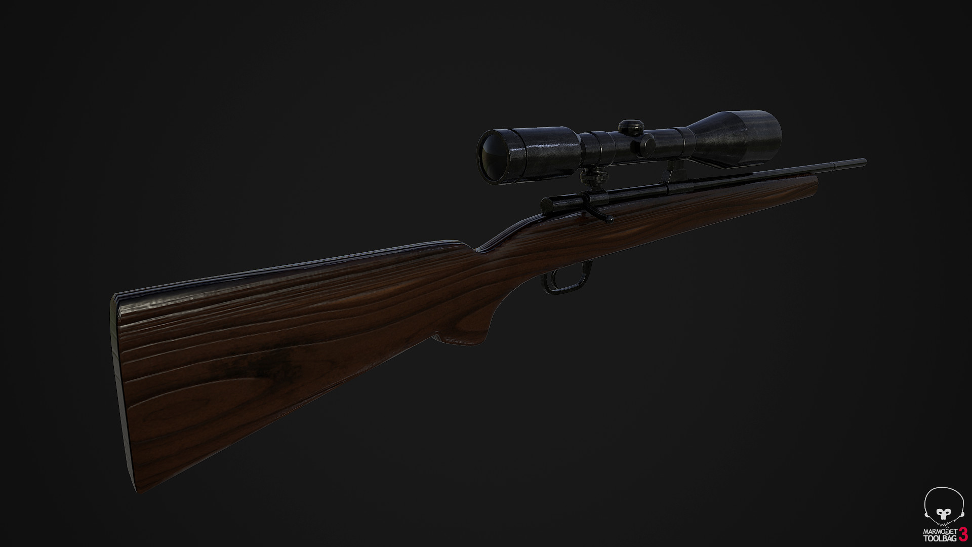 ArtStation - Rifle_Render
