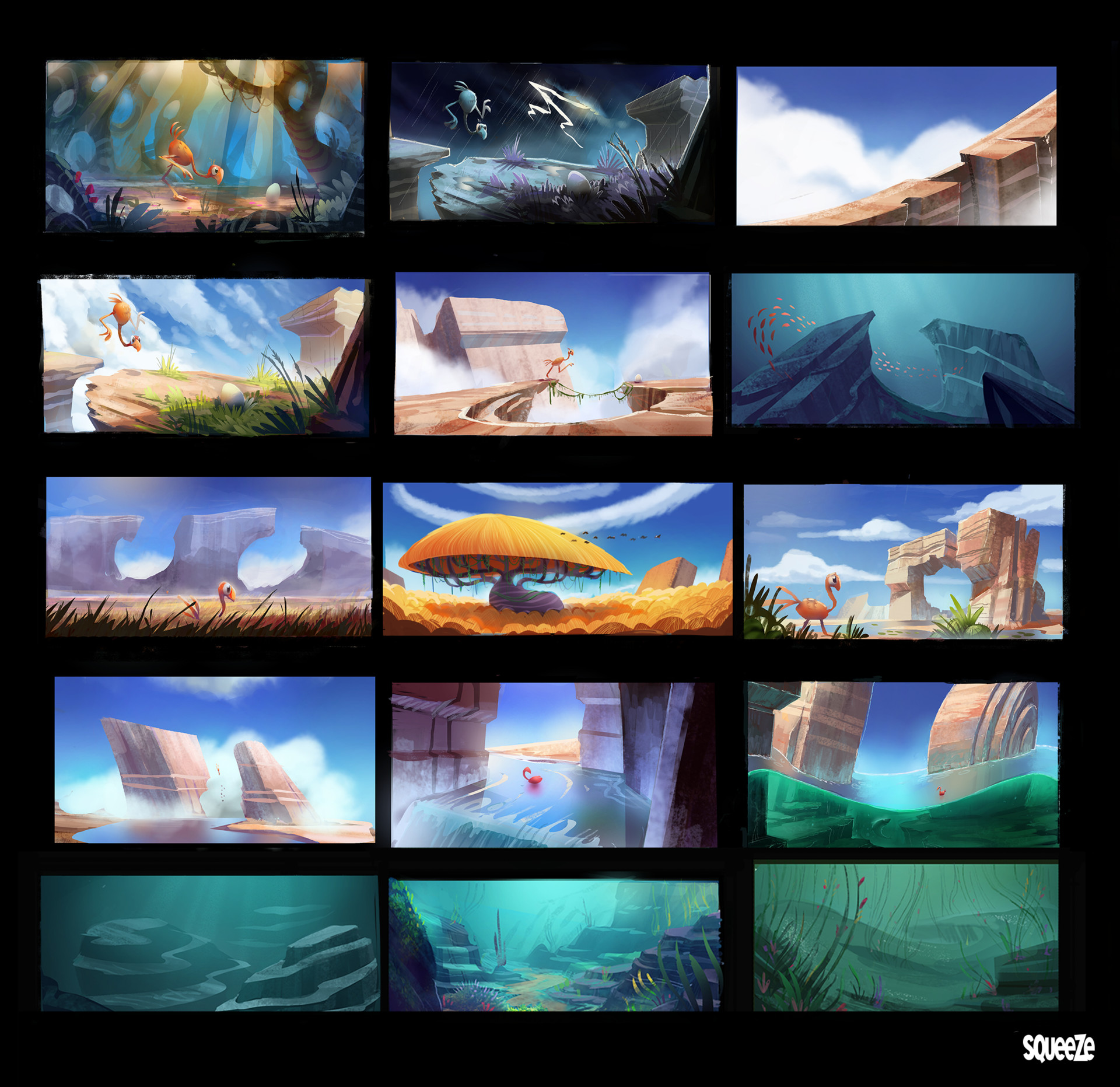 ArtStation - Cracké_ mood test