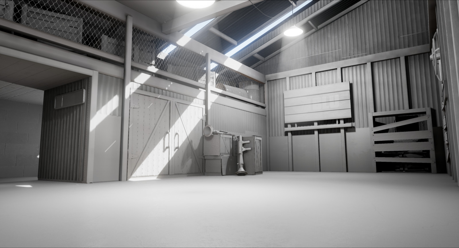 D - Recreating Team Fortress 2: 2Fort spawn Unreal 4