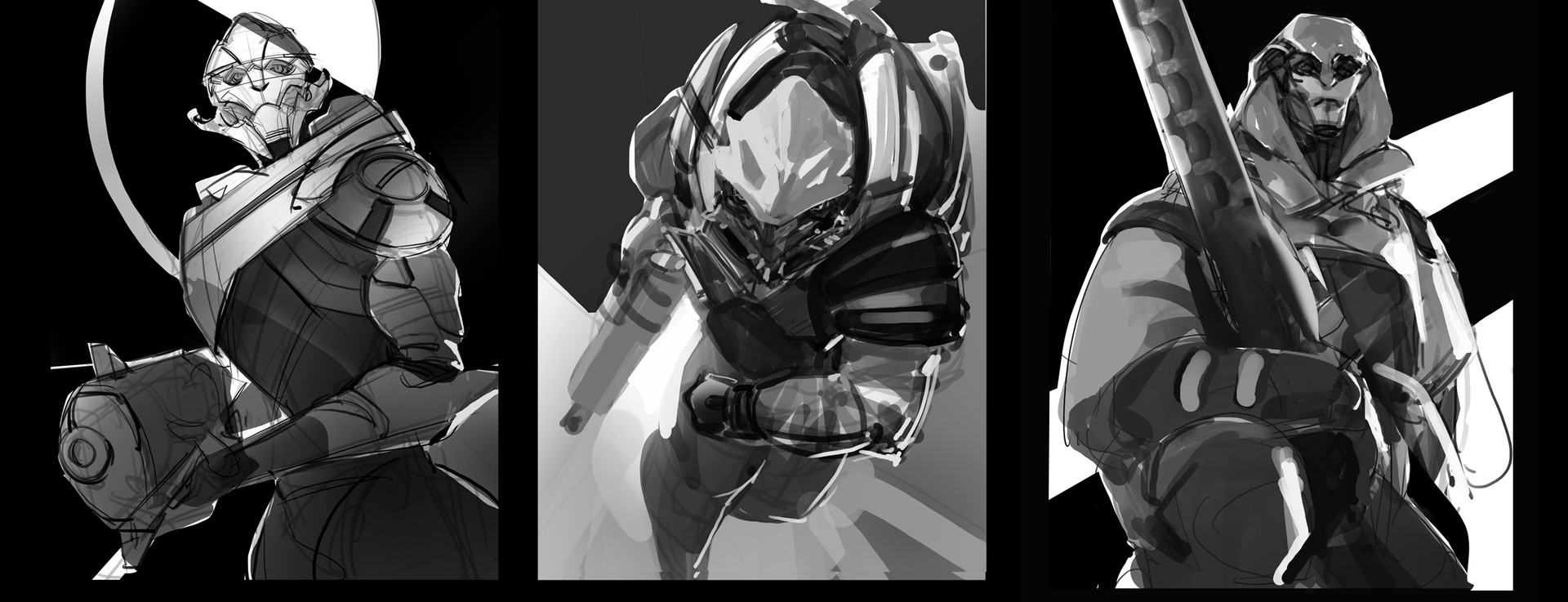 Ben Lo - Mass Effect Andromeda - Drack Lithograph