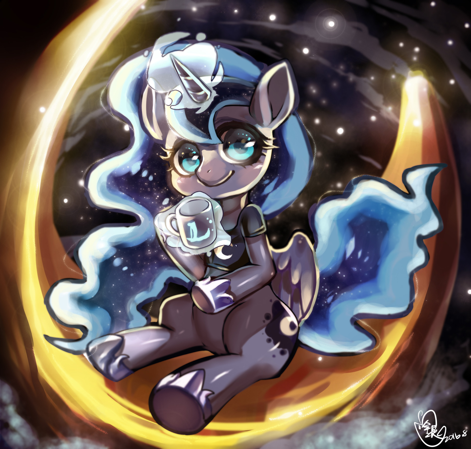 ArtStation - MyLittlePony-Princess Luna