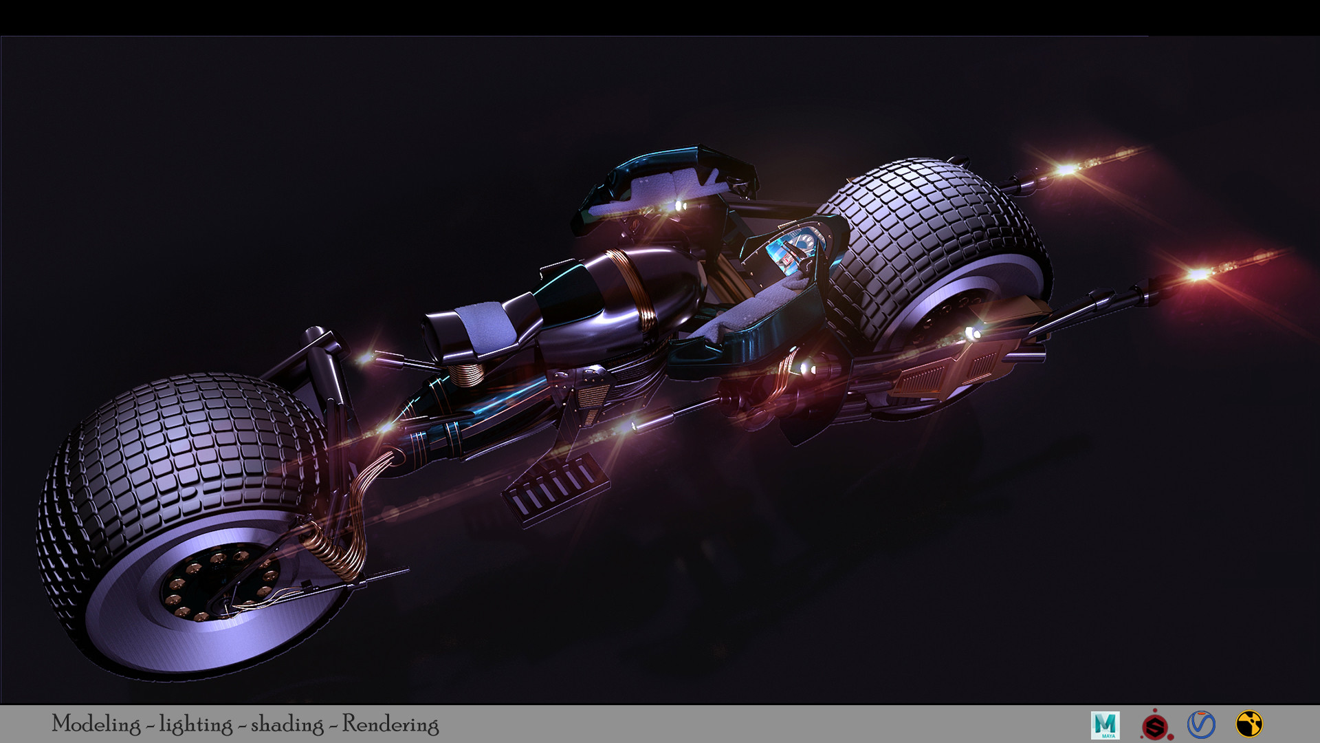 ArtStation - batman bike