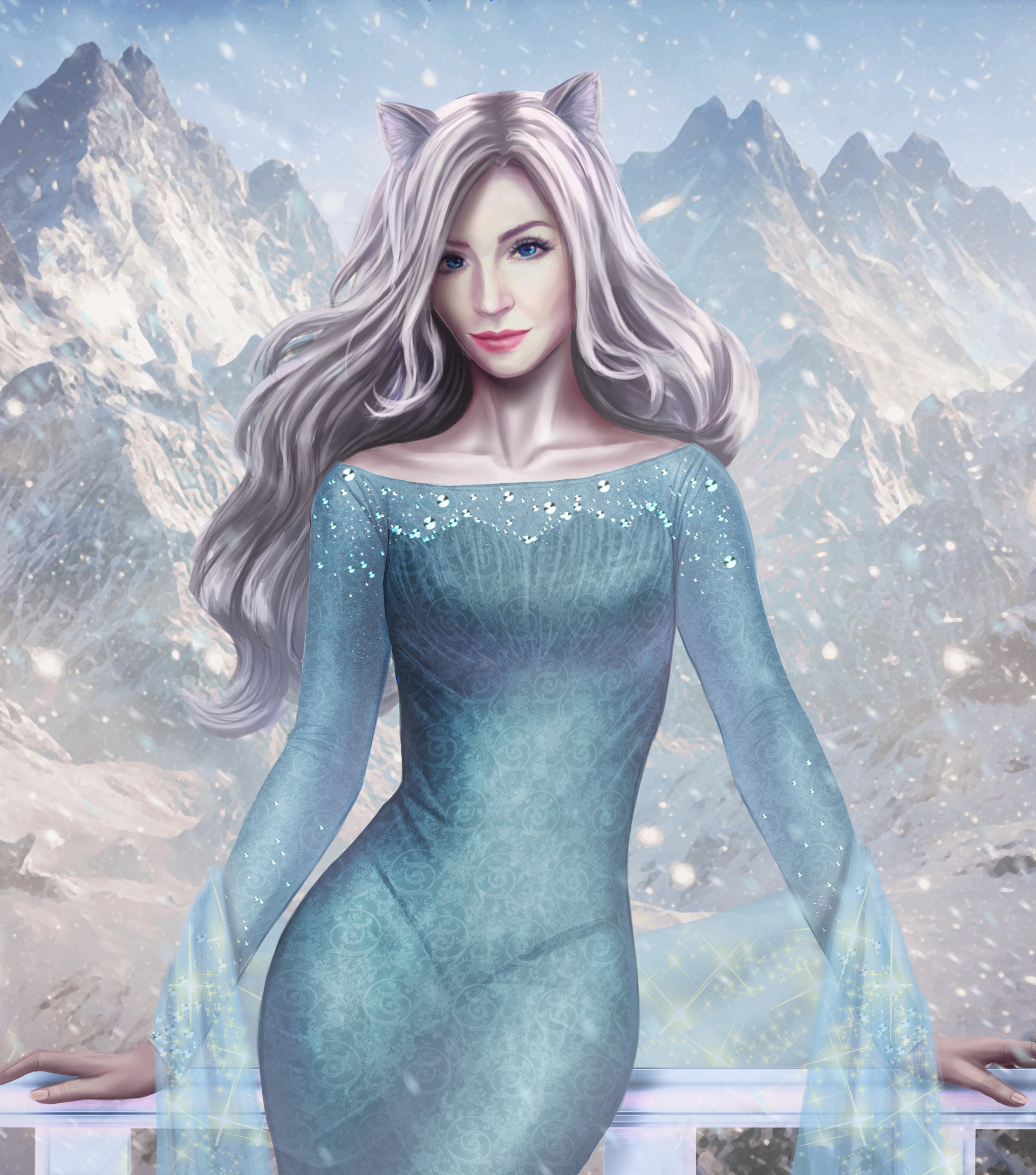 ArtStation - Snow Queen