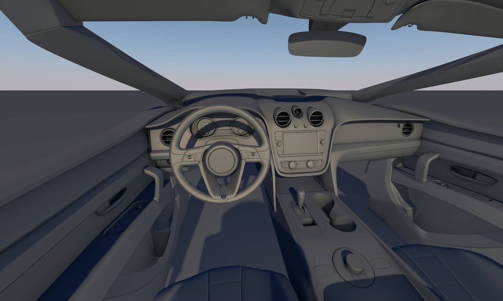 ArtStation - Bentley Bentaygo 2016 car interior