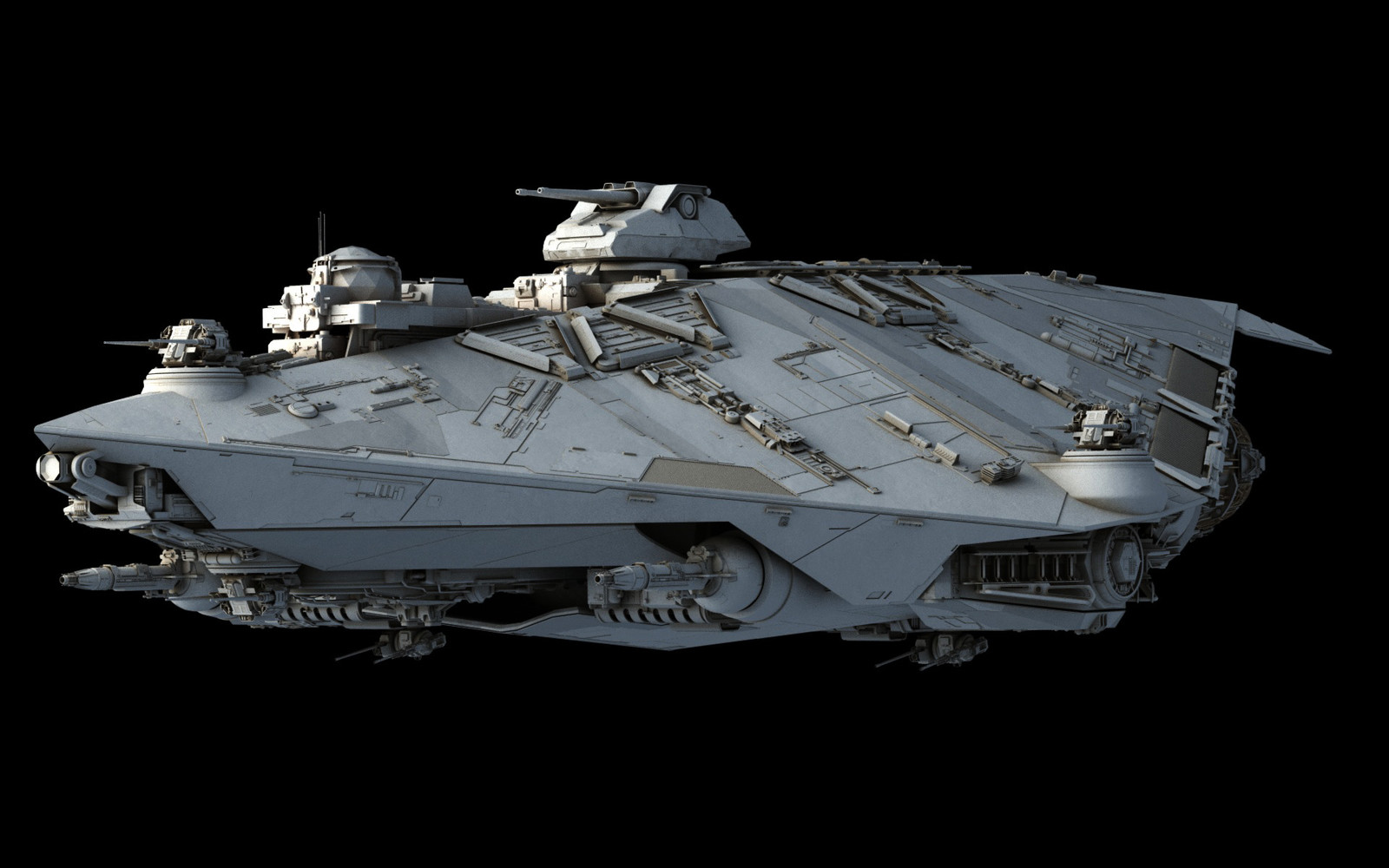 Ansel Hsiao - Aiwha-class Star Corvette