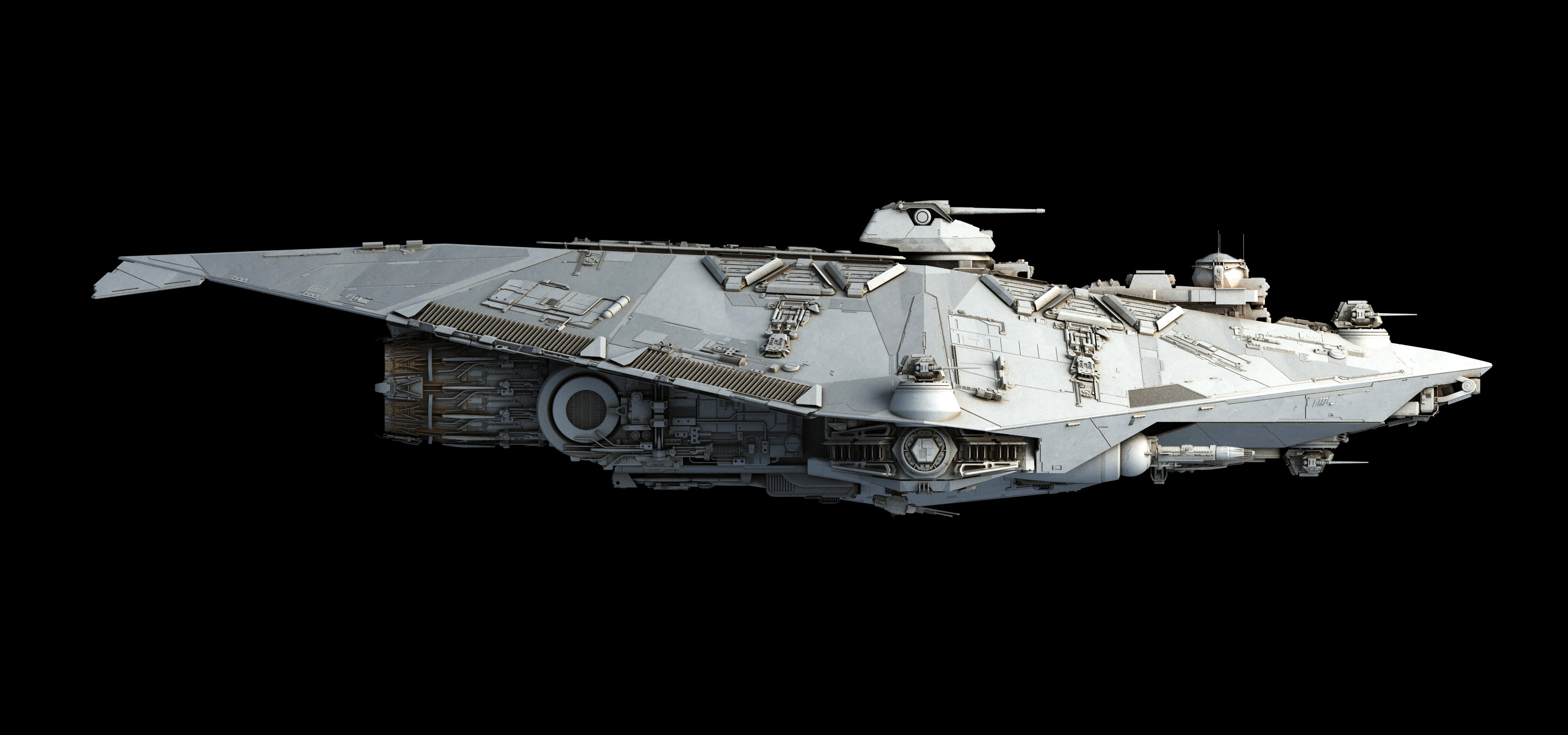 Ansel Hsiao - Aiwha-class Star Corvette