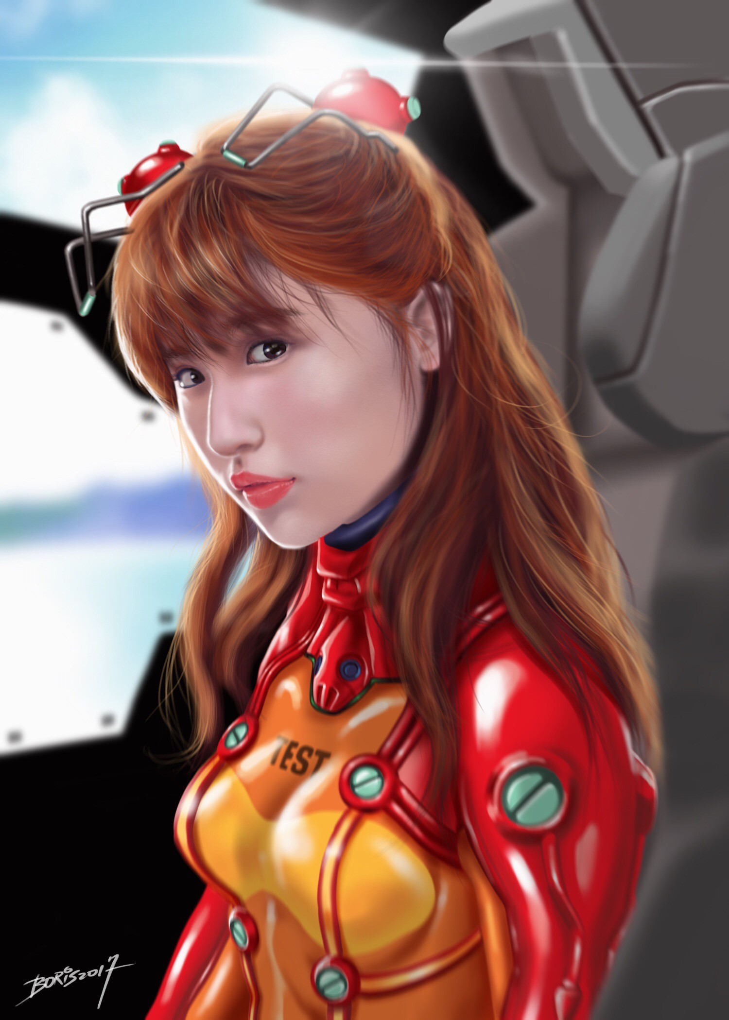 ArtStation - Neon Genesis Evangelion - Asuka