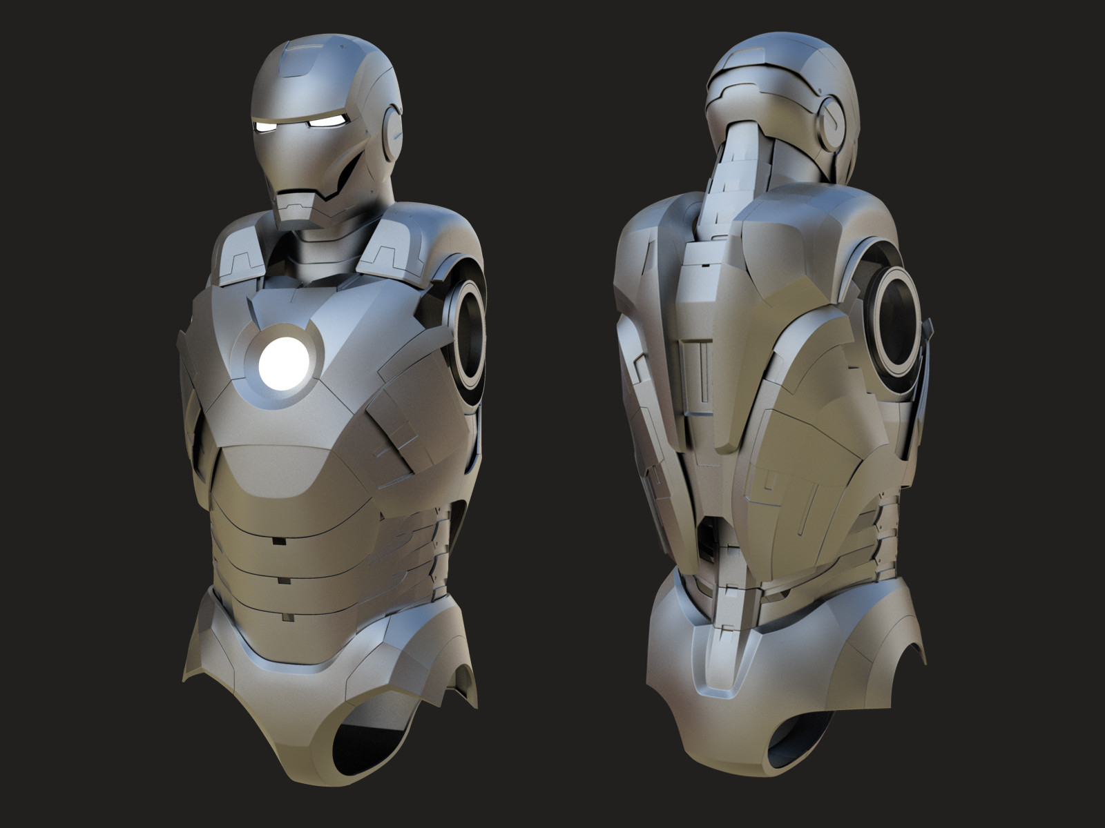 ArtStation - Iron Man Mark VII
