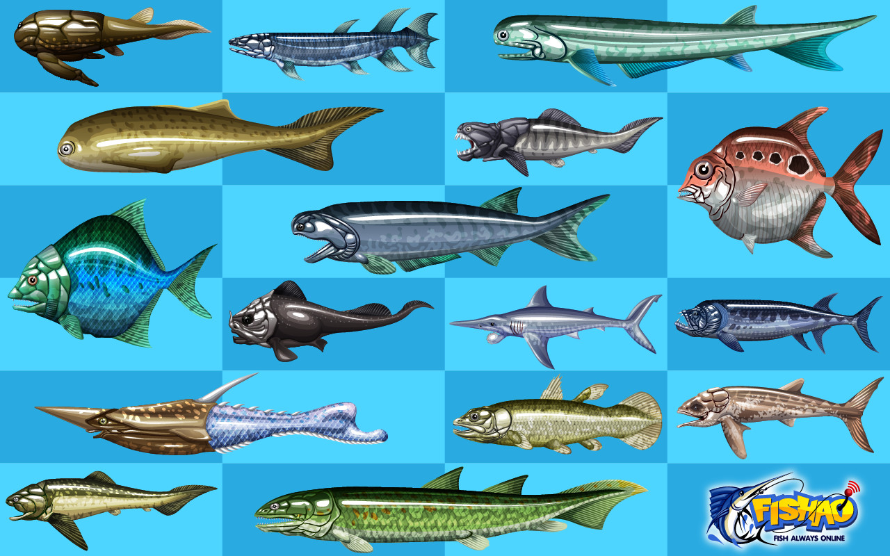 ArtStation - FISHAO Fish Prehistoric Fish 01, Tim Lai