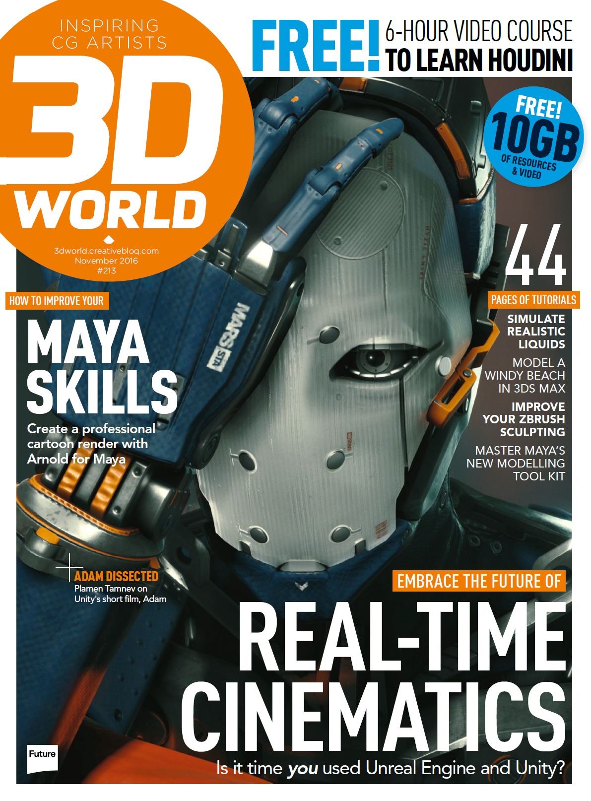 ArtStation - 3D World Magazine Issue #213 - Rookie of the Year