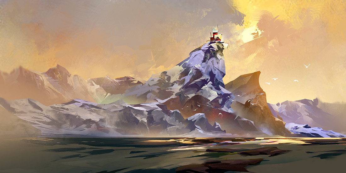 ArtStation - mountains