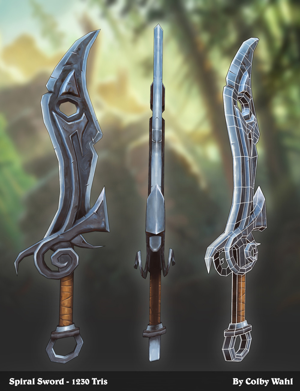 ArtStation - Spiral Sword
