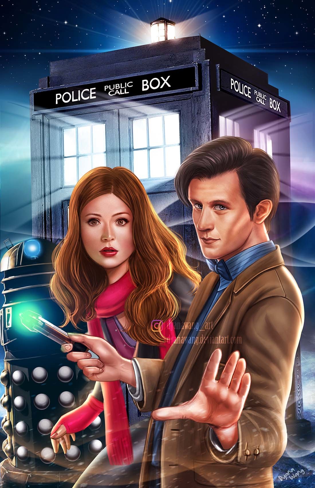 Doctor Who by Dyana Wang : r/ImaginaryGallifrey Doctor Who by Dyana Wang : r/ImaginaryGallifrey