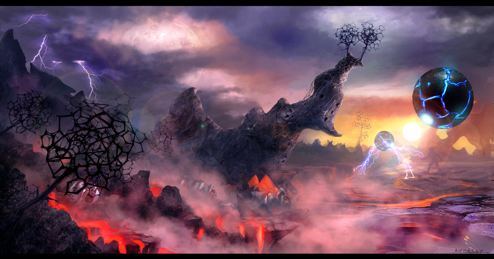 ArtStation - Overstep - Alien Environments