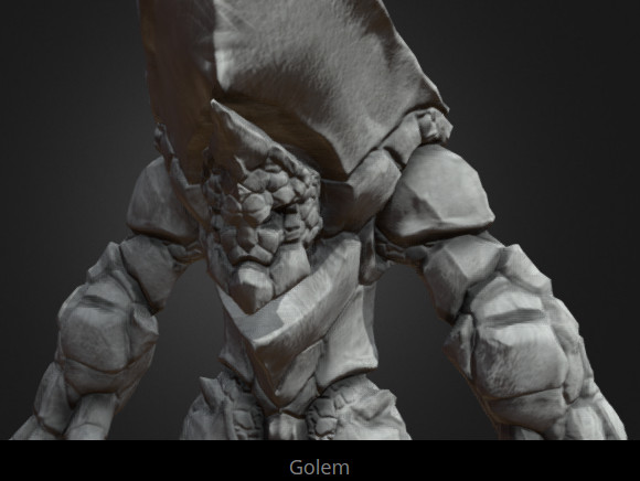 ArtStation - Stone Golem