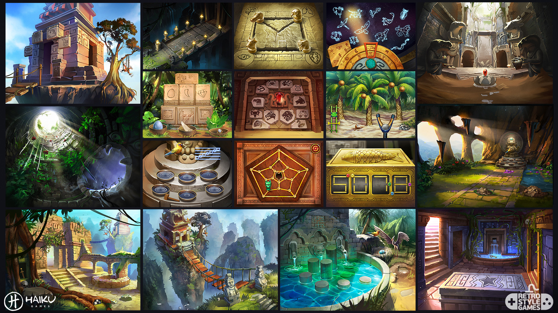 RetroStyle Games - The Hidden Ruins – Adventure Escape - Complete Art ...