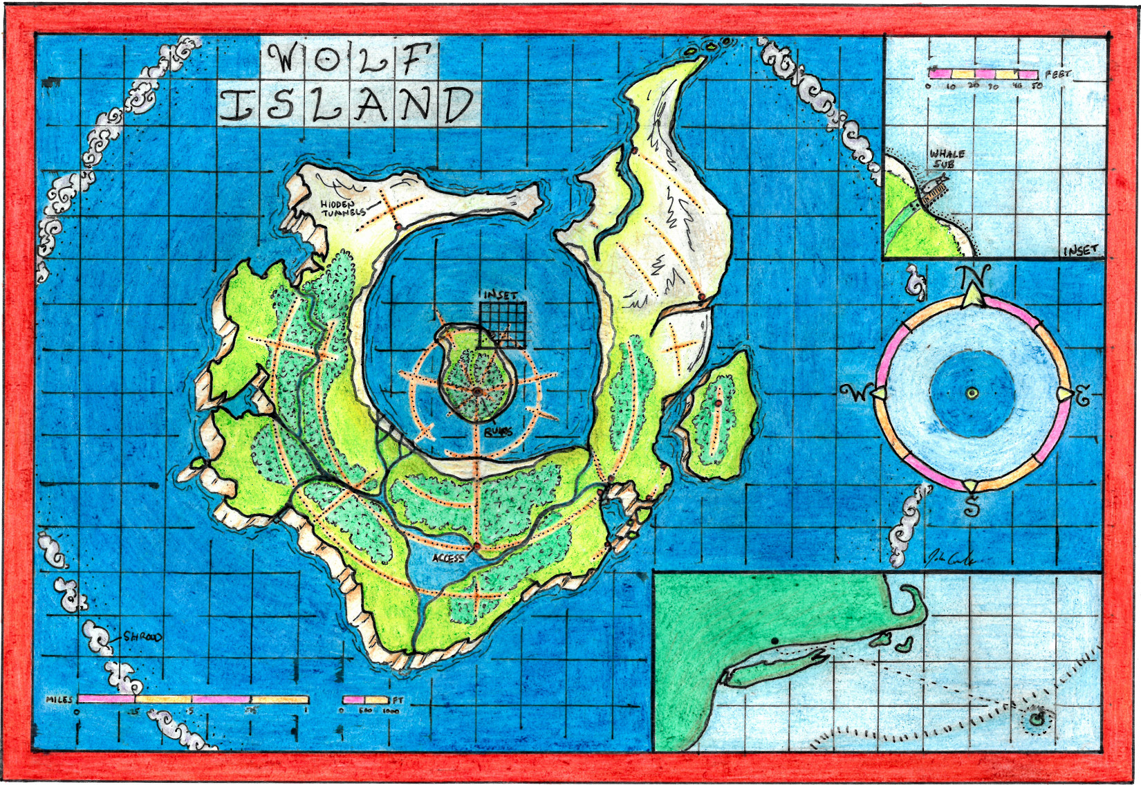 ArtStation - Wolf Island