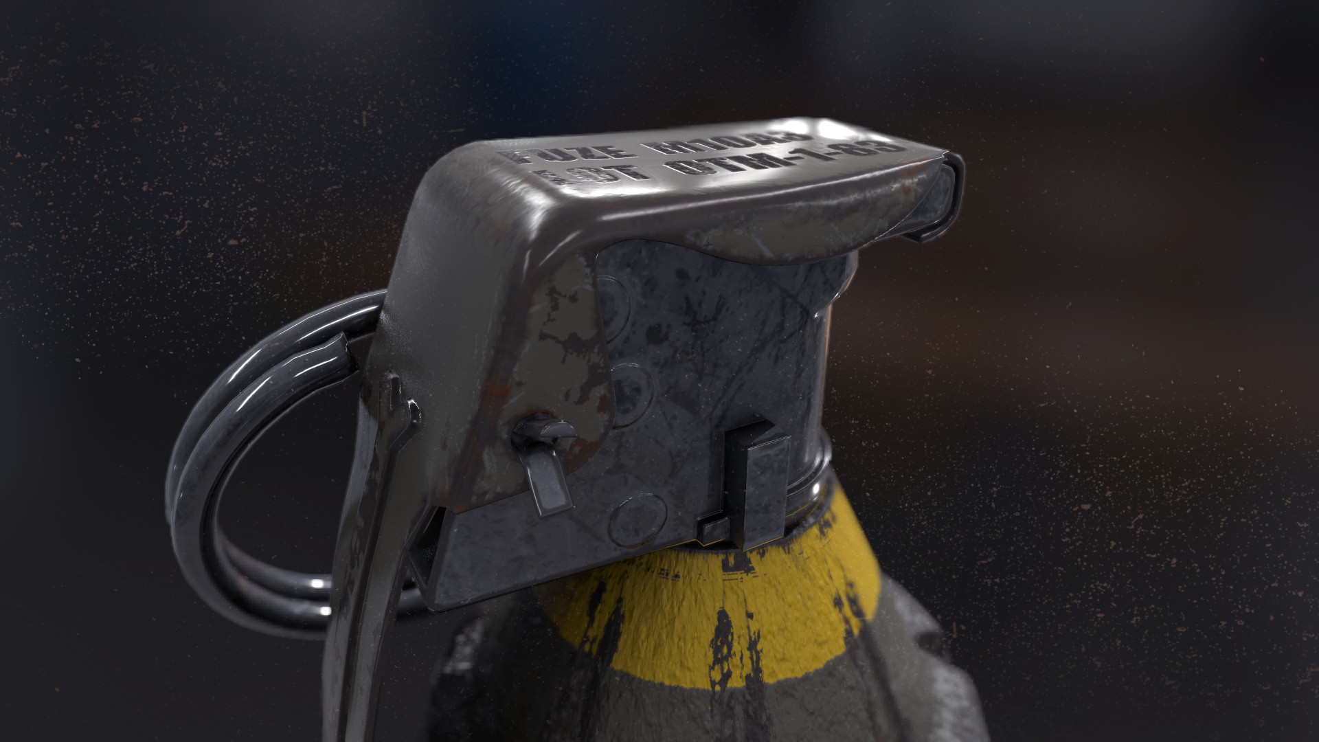 Blanca Márquez - Grenade - AUTODESK 3DS MAX + SUBSTANCE PAINTER + MARMOSET