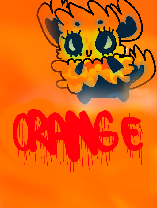 ArtStation - Orange creature 2013