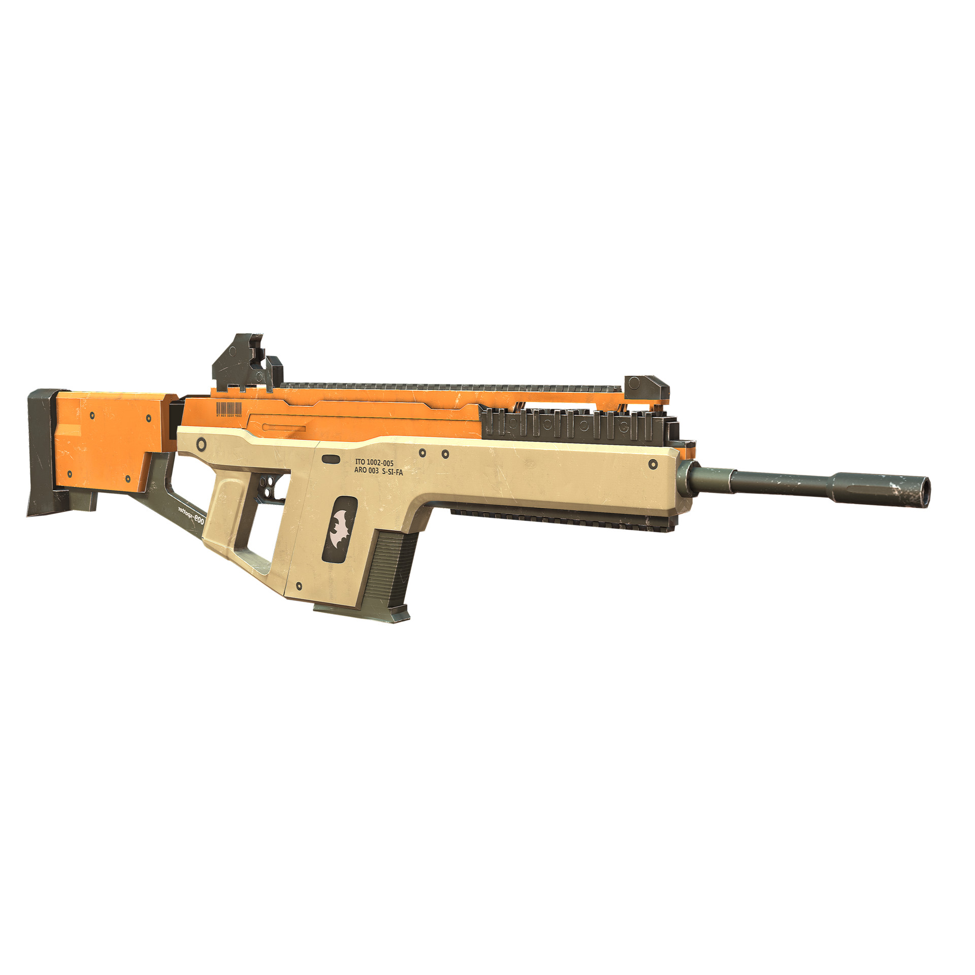 Midhun p Mathews - Sniper LowPoly Mobile Game Model