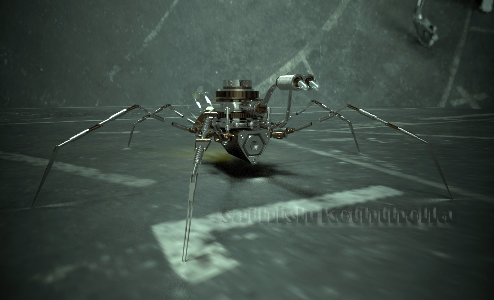 ArtStation - spyder is in progress