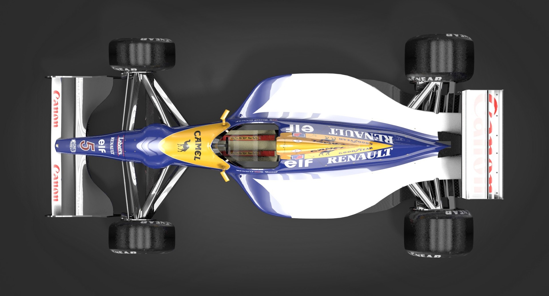 OpticalDreamSoft - Williams FW14B 3D model