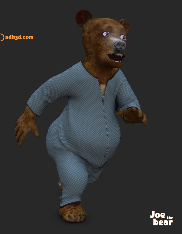ArtStation - Bodysuit for Joe the bear
