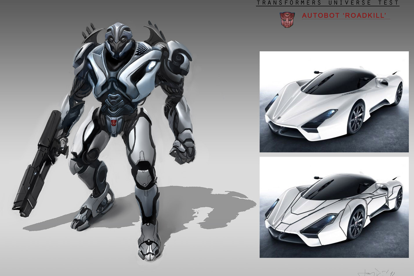 ArtStation - Art test for a Transformers game