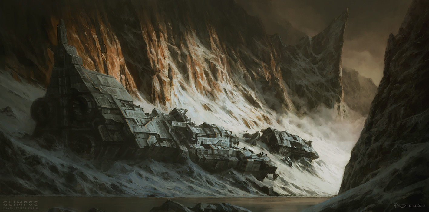 Stranded II by Rui Padinha : r/ImaginaryDerelicts