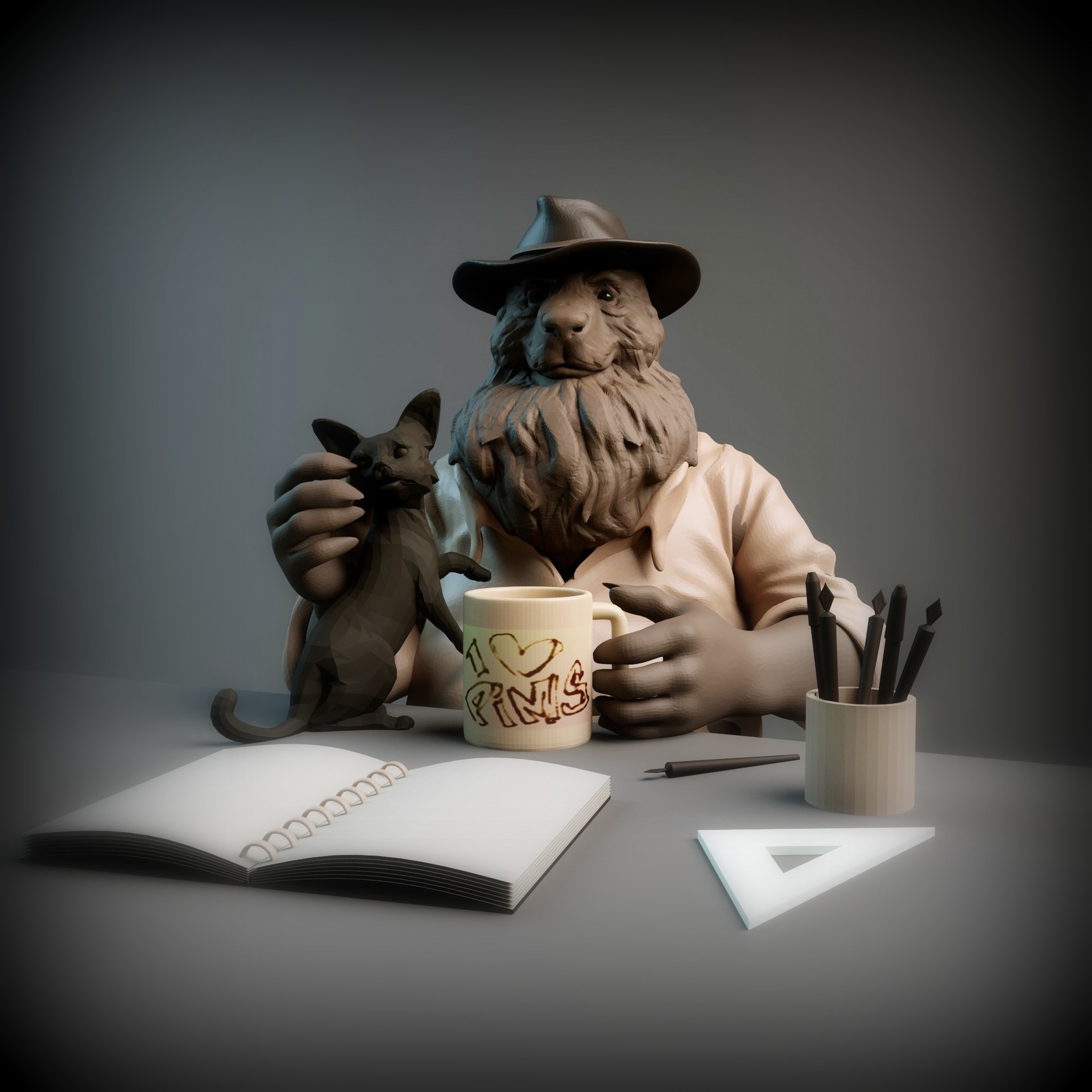 ArtStation - Bear designer