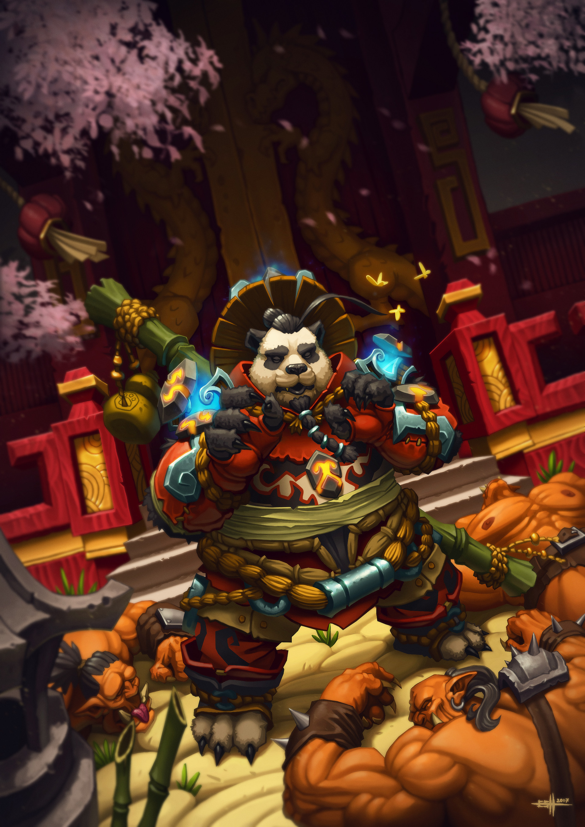 ArtStation - "Pandaren Monk"