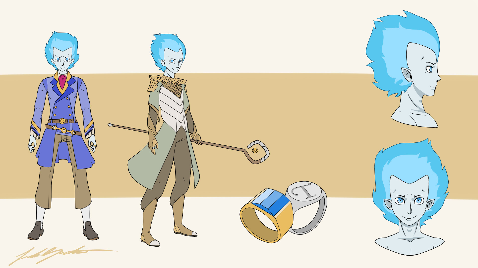 ArtStation - Sen - Reference Sheet