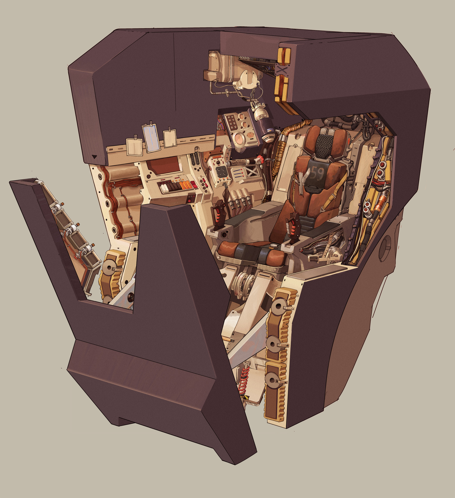 ArtStation - Cockpit Concept