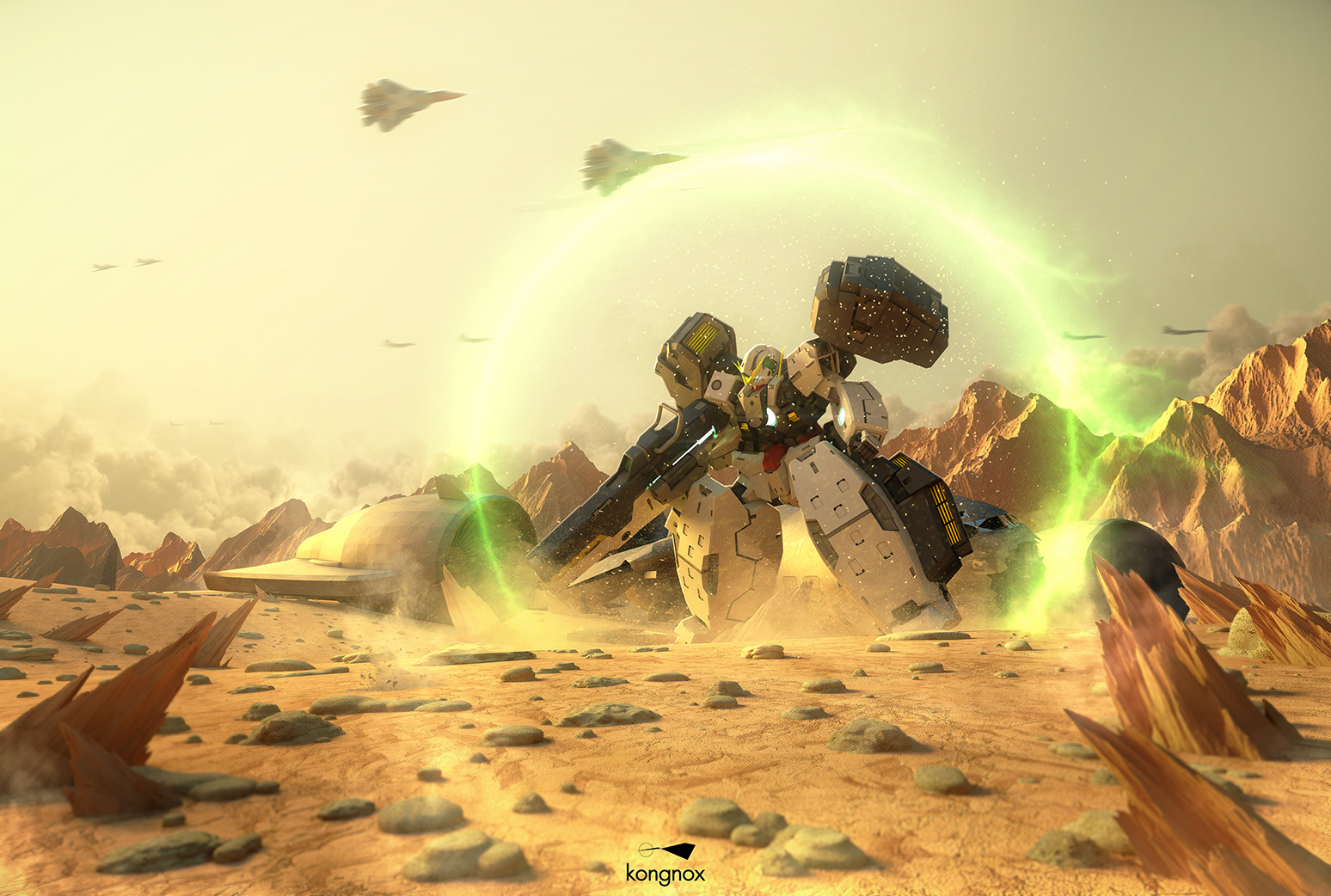 ArtStation - Gundam Fan Arts