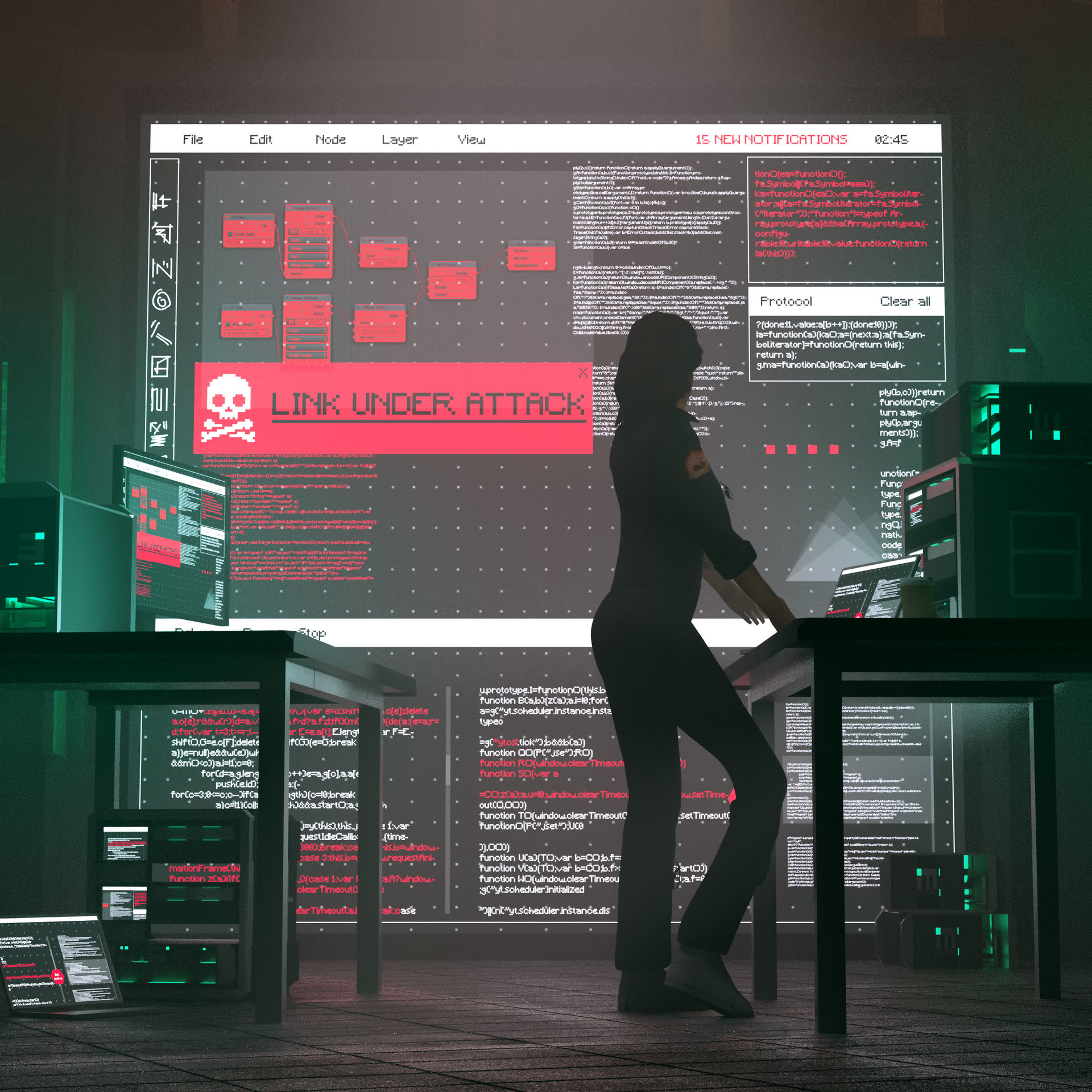 ArtStation - Link Under Attack