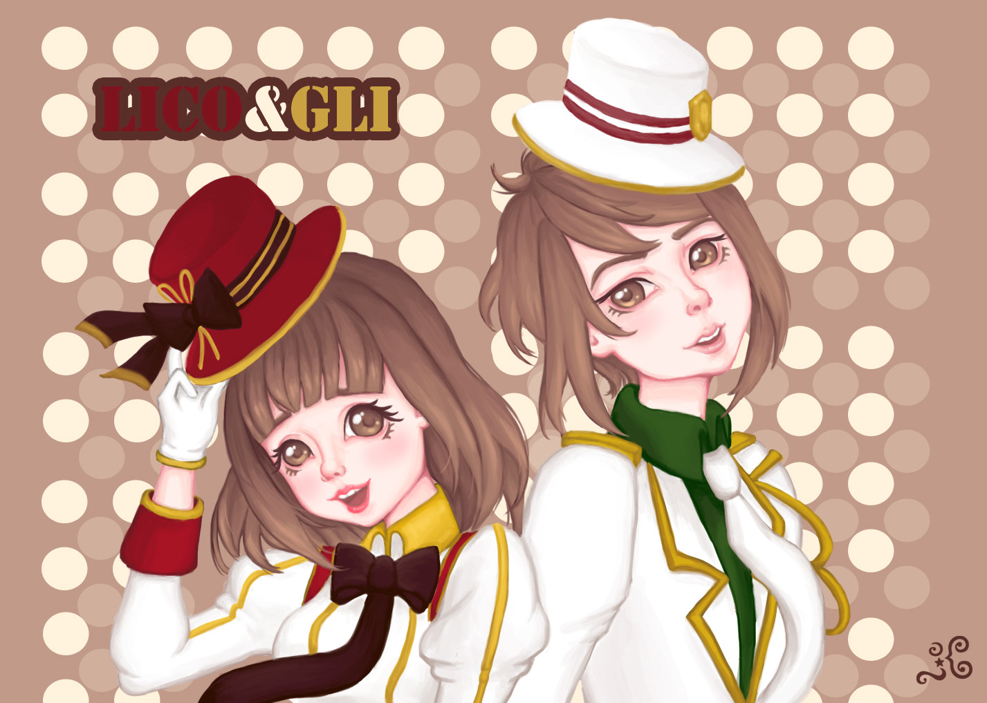 ArtStation - The wizard of twins Lico & Gli