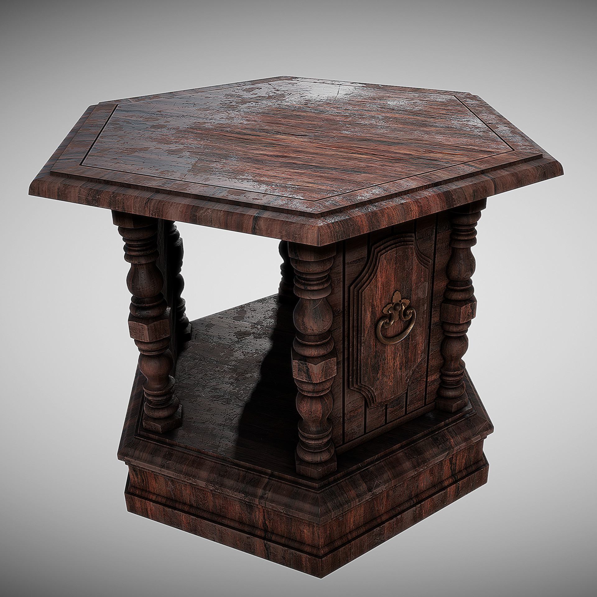 ArtStation - Old Night Stand