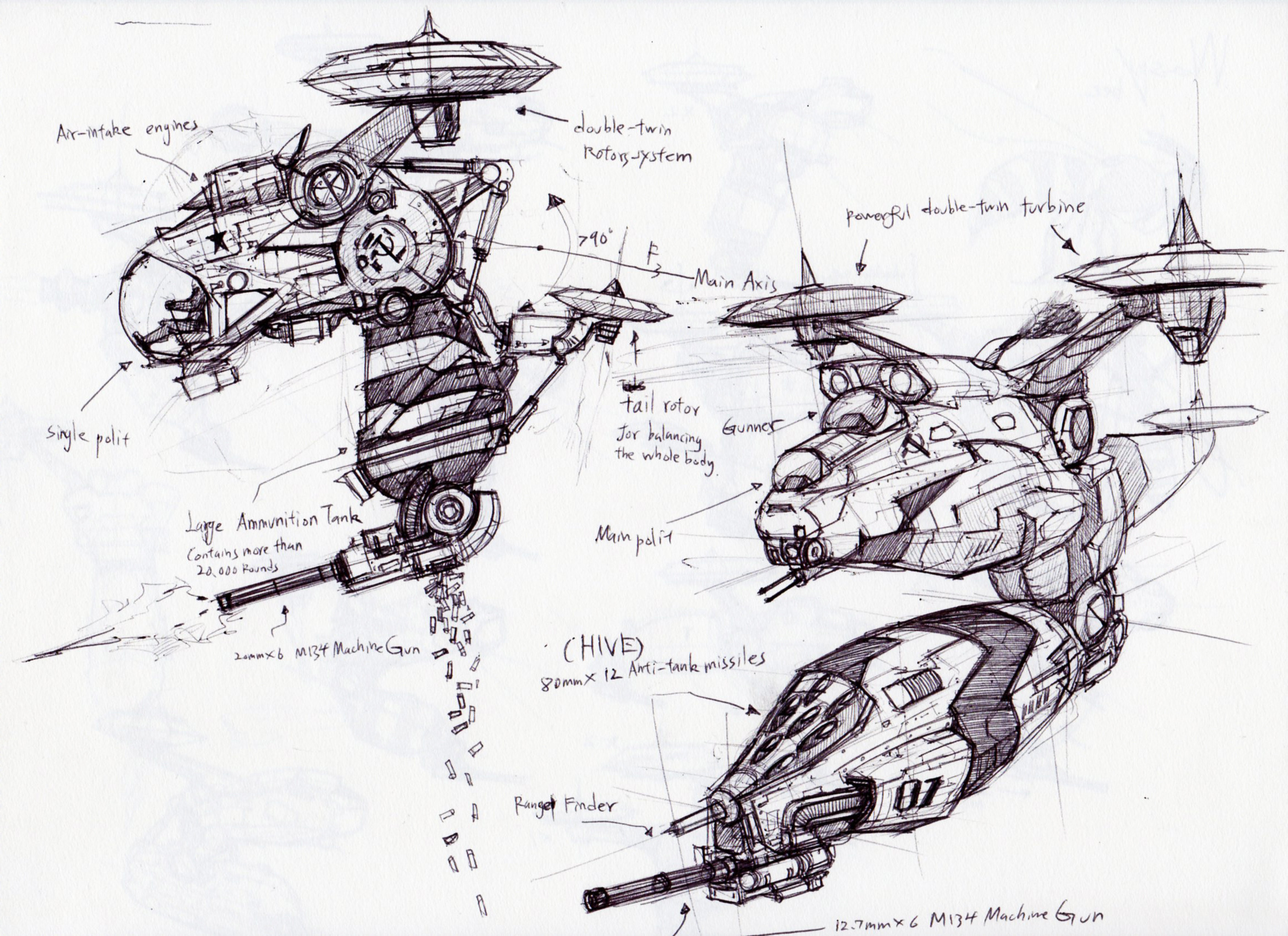 Longque Chen - animal mech
