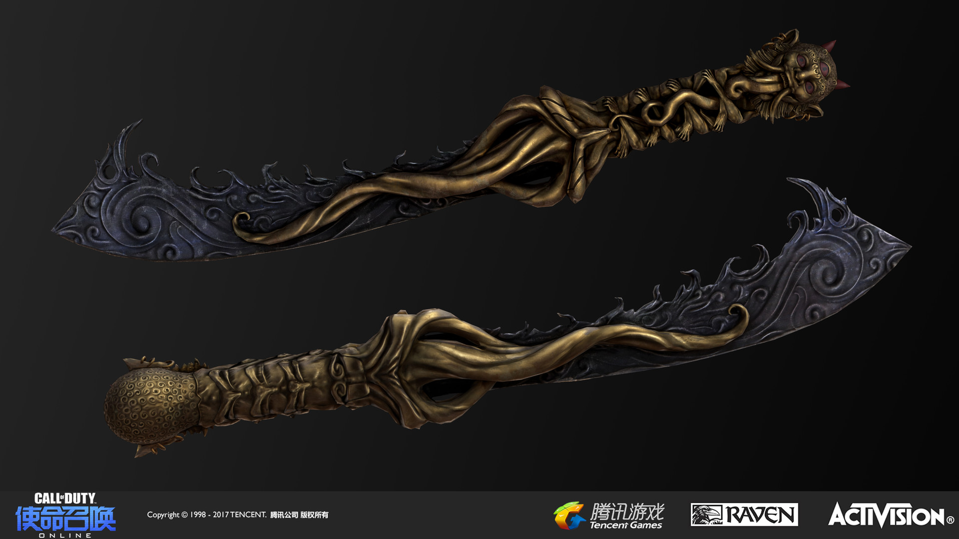 ArtStation - Fire Demon Blade