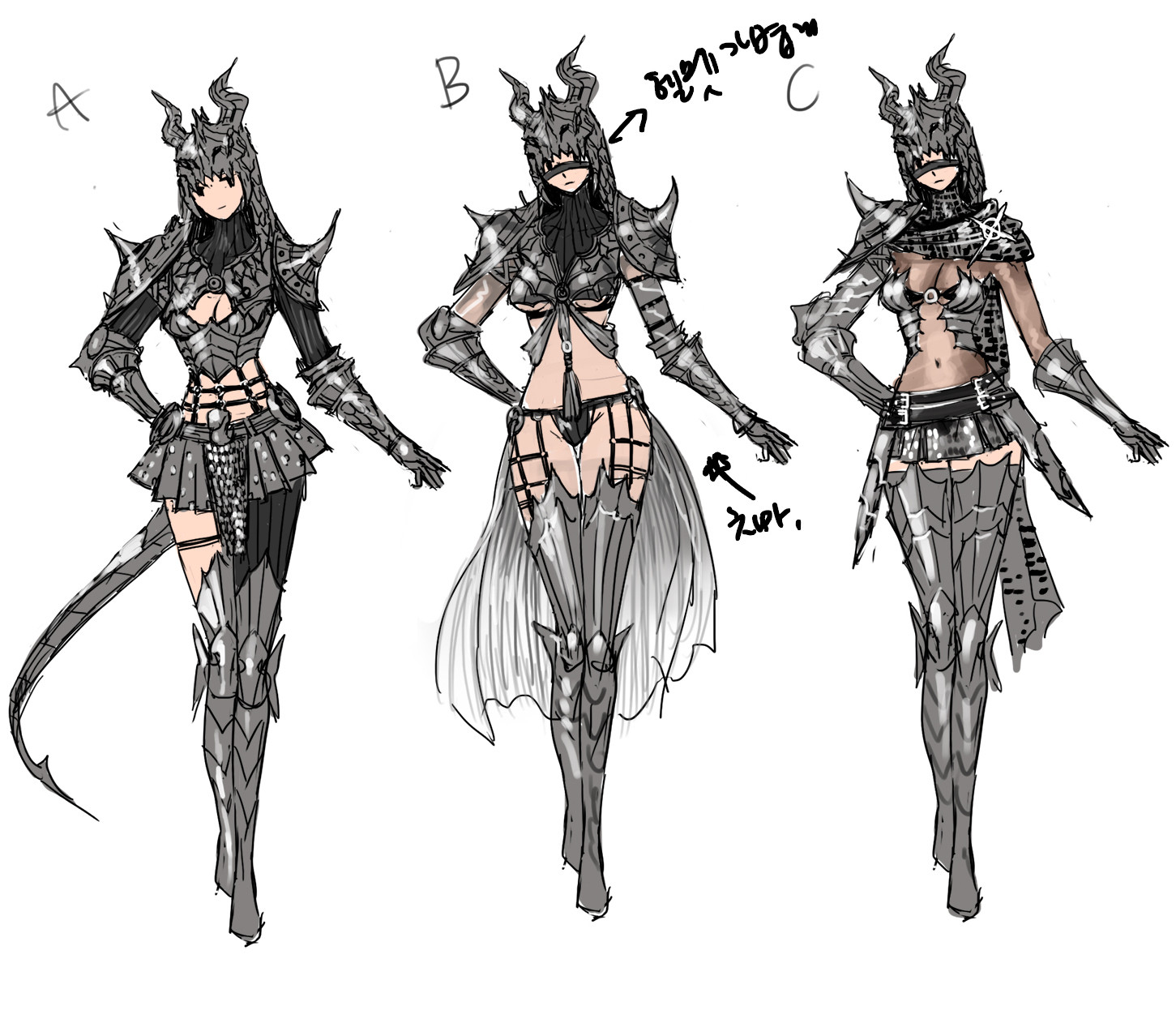 vindictus evie armor sets